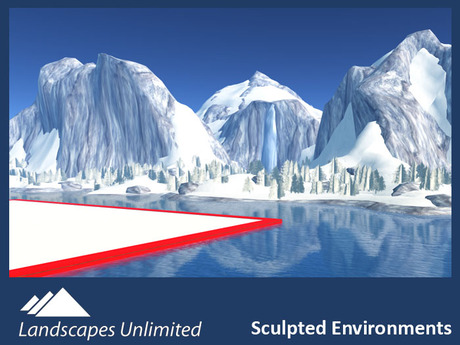 Second Life Marketplace - [DEMO] 1/2 Sim Surround Landscape YOSEMITE ...