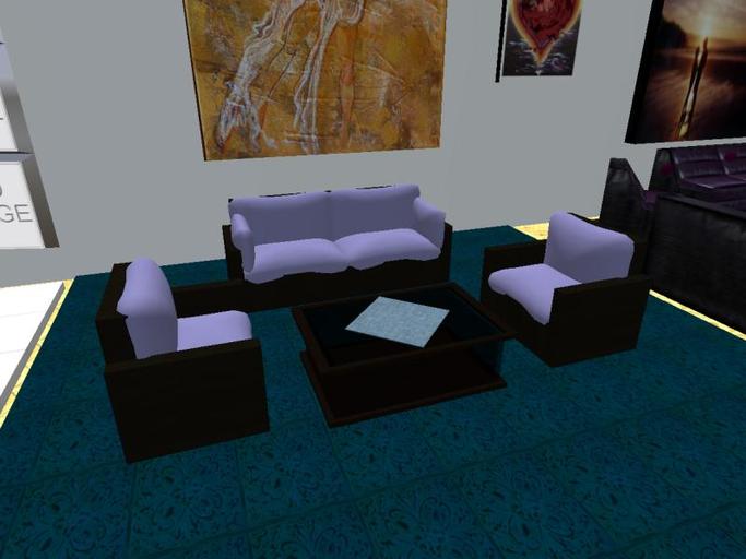Second Life Marketplace - living room2(dj lino) low prim BOX