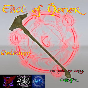 Second Life Marketplace - Polearm "Face of Honor"
