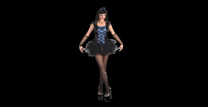 Second Life Marketplace - MW Sexy ballerina in blue Lm giver and greeter
