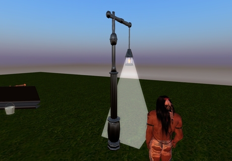 Second Life Marketplace - Gothic Lamp Post, Street Light