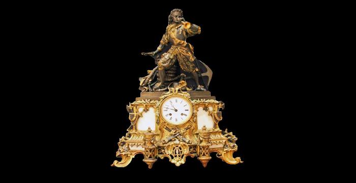 Second Life Marketplace - MW Roccoco mantle clock guilded with sound