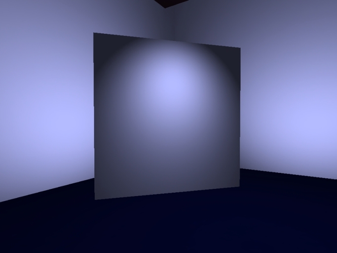 Second Life Marketplace - Maruti Textures Spotlight on Blue Wall ...