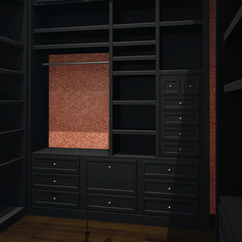 Second Life Marketplace - The Loft - Shana Walk in Closet Black