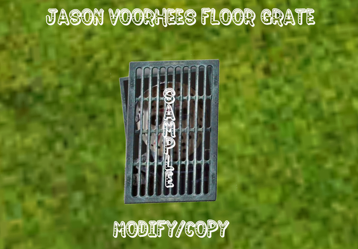 Second Life Marketplace - Jason Voorhees Floor Grate