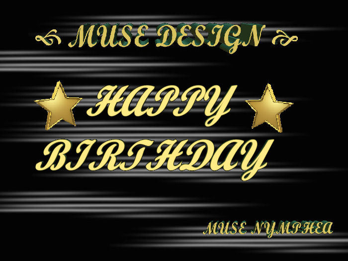 Second Life Marketplace - ★(`'•. MUSE DESIGN .•'´)★ ROTATING DECAL ...