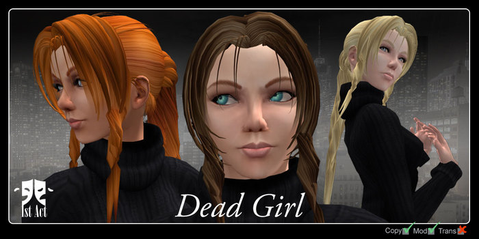 Second Life Marketplace - [1A]Hair - Dead Girl - Brunette