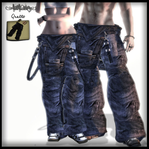 Second Life Marketplace - =kk= Ghetto Baggy Black Male