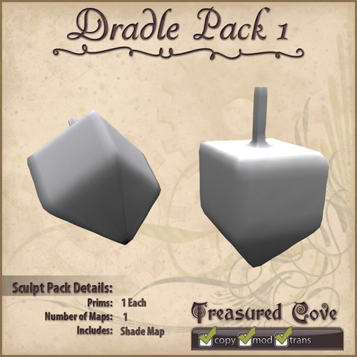 Second Life Marketplace - -TC- Dradle Pack 1 Clearance Priced