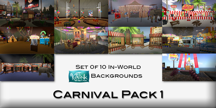 Second Life Marketplace - KaTink - Carnival Pack 1