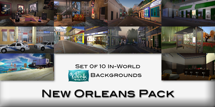 Second Life Marketplace - KaTink - New Orleans Pack