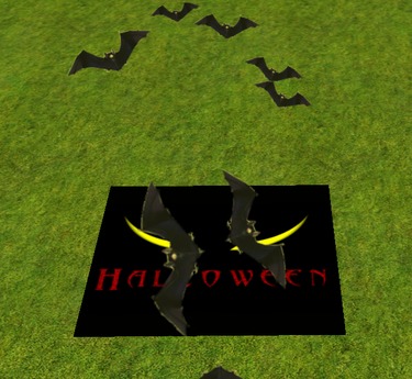 Second Life Marketplace - L&B Halloween Eyes Screaming Door Mat