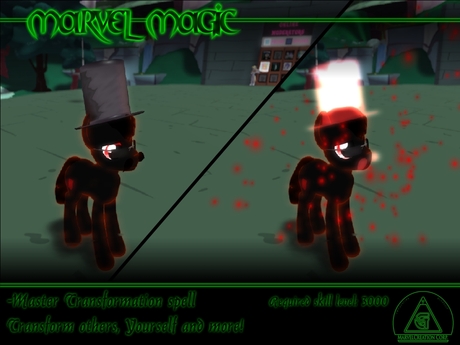 Second Life Marketplace - Marvel Magic Spell Scroll Master Transformation