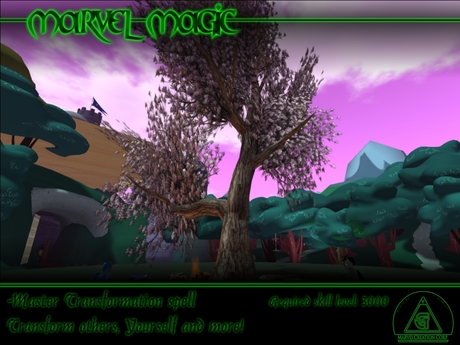 Second Life Marketplace - Marvel Magic Spell Scroll Master Transformation
