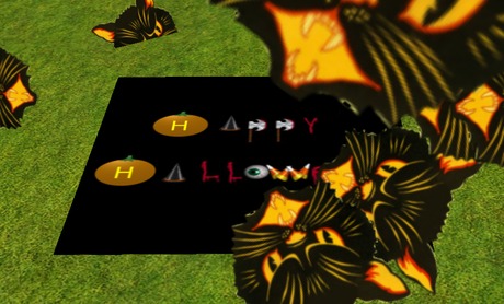 Second Life Marketplace - L&B Halloween Candy Screaming Door Mat