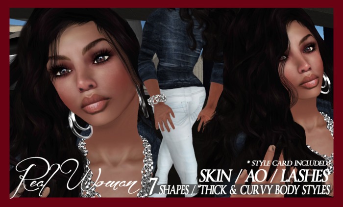 Second Life Marketplace - Advanced Avatar - Real Woman -BOX