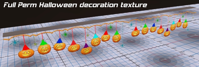 Second Life Marketplace - Halloween alpha decoration texture - full ...