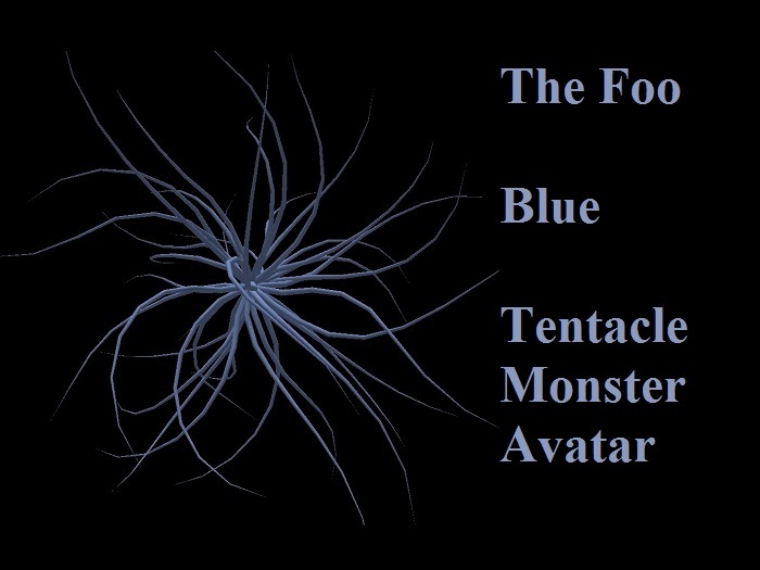 Second Life Marketplace - The Foo - Tentacle Monster Avatar - Blue