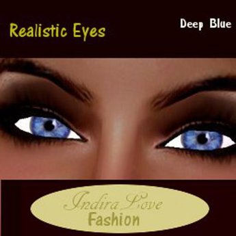 Second Life Marketplace - o)) IndiraLove ((o,Deep Blue Eyes