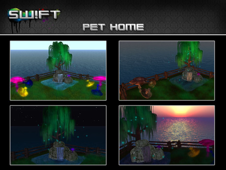 Second Life Marketplace - -SWIFT- Pet Home - 18 animations