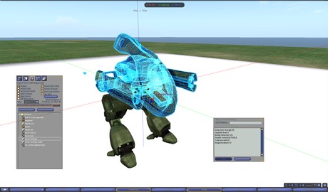Second Life Marketplace - *Mesh* Mech Robot Sentry Turret [Path Finding]