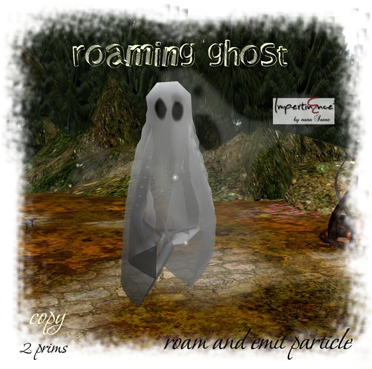 Second Life Marketplace - Roaming GHOST for halloween