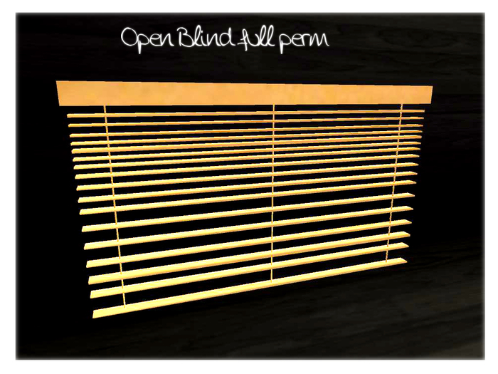 Second Life Marketplace - [L] Open Blind