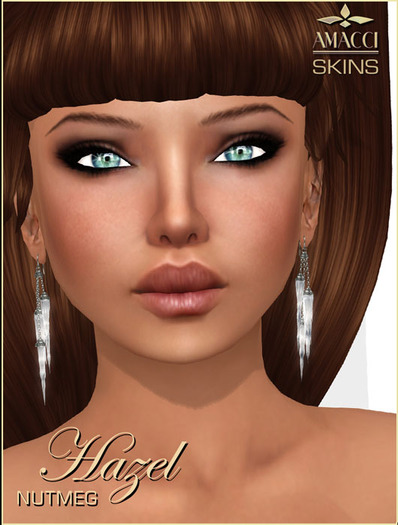 Second Life Marketplace - Amacci ~ Hazel Skin (Nutmeg) - DEMO