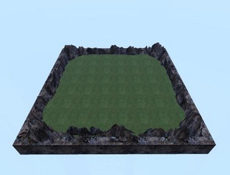 Second Life Marketplace - Mountain Surround Skybox Full Sim