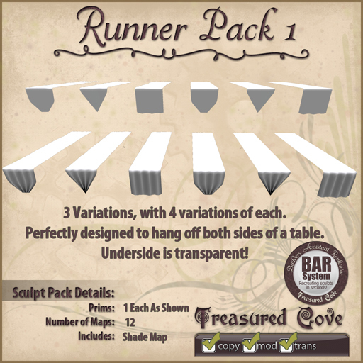 Second Life Marketplace - -TC- Runner Pack 1 Clearance Priced