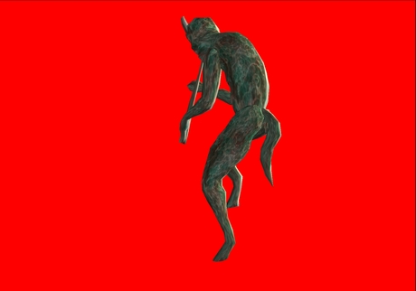 Second Life Marketplace - *RH* Satyr Playing Flute_Protected (sculpt)