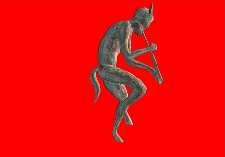 Second Life Marketplace - *RH* Satyr Playing Flute_Protected (sculpt)