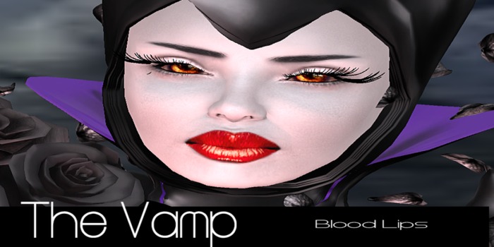 Second Life Marketplace - [BLUSH] The Vamp - Blood Lips