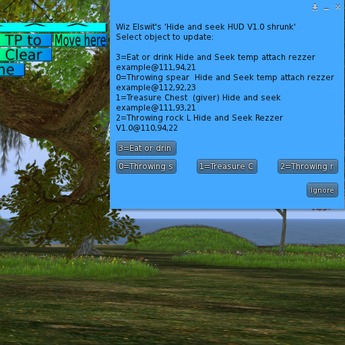 Second Life Marketplace - Hide and seek HUD with object giver kit