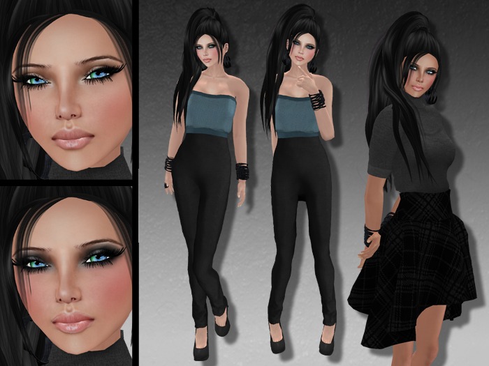 Second Life Marketplace - Carlie Complete Avatar Package - Skin, Shape ...