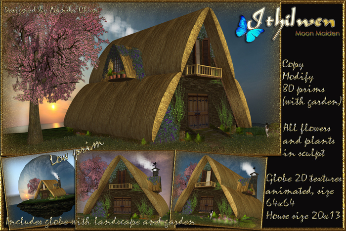 Second Life Marketplace - !!!NC!!! Sweet Cabin(+garden)