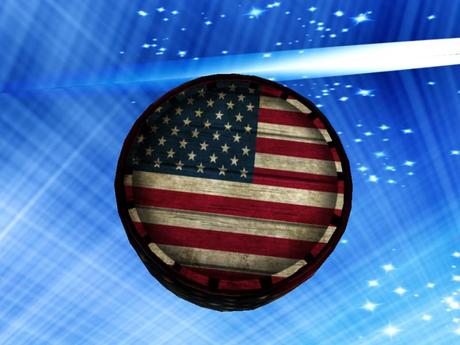 Second Life Marketplace - Flag Barrel - USA