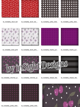 Second Life Marketplace - Rockabilly/emo textures Full Permission by ...