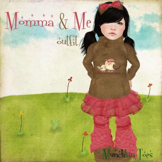 Second Life Marketplace - momma and me--Munchkin Toes TD Outfit