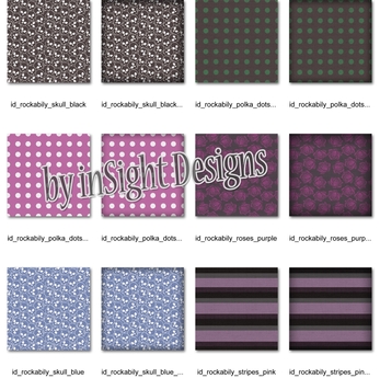 Second Life Marketplace - Rockabilly/emo textures Full Permission by ...