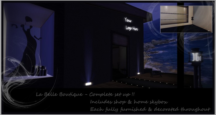 Second Life Marketplace - *La Belle Boutique*Two great prefabs for one ...