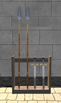 Second Life Marketplace - Weapons rack Decor