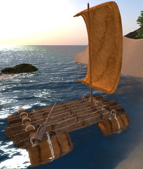 Second Life Marketplace - Survival Raft