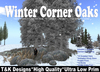 Second Life Marketplace - Winter Corner Oaks Pond * 7 Prims (32x32 ...