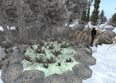 Second Life Marketplace - Winter Corner Oaks Pond * 7 Prims (32x32 ...