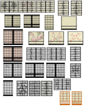 Second Life Marketplace - 28 Textures Shoji/Style - Crystal Razor