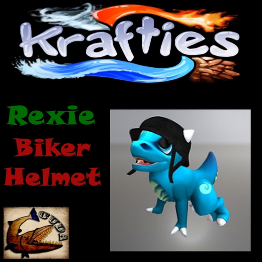 Second Life Marketplace - .:CUDA:. Krafties Rexie Biker Helmet