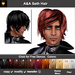 Second Life Marketplace - A&A Seth Hair FREE DEMOs (DEMOs of 11 Colors ...