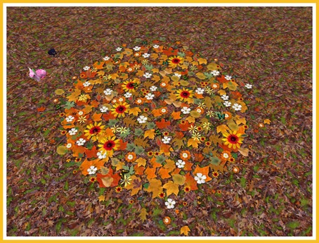 Second Life Marketplace - Colorful Fall Garden Ground Cover!!