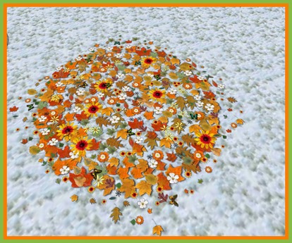 Second Life Marketplace - Colorful Fall Garden Ground Cover!!